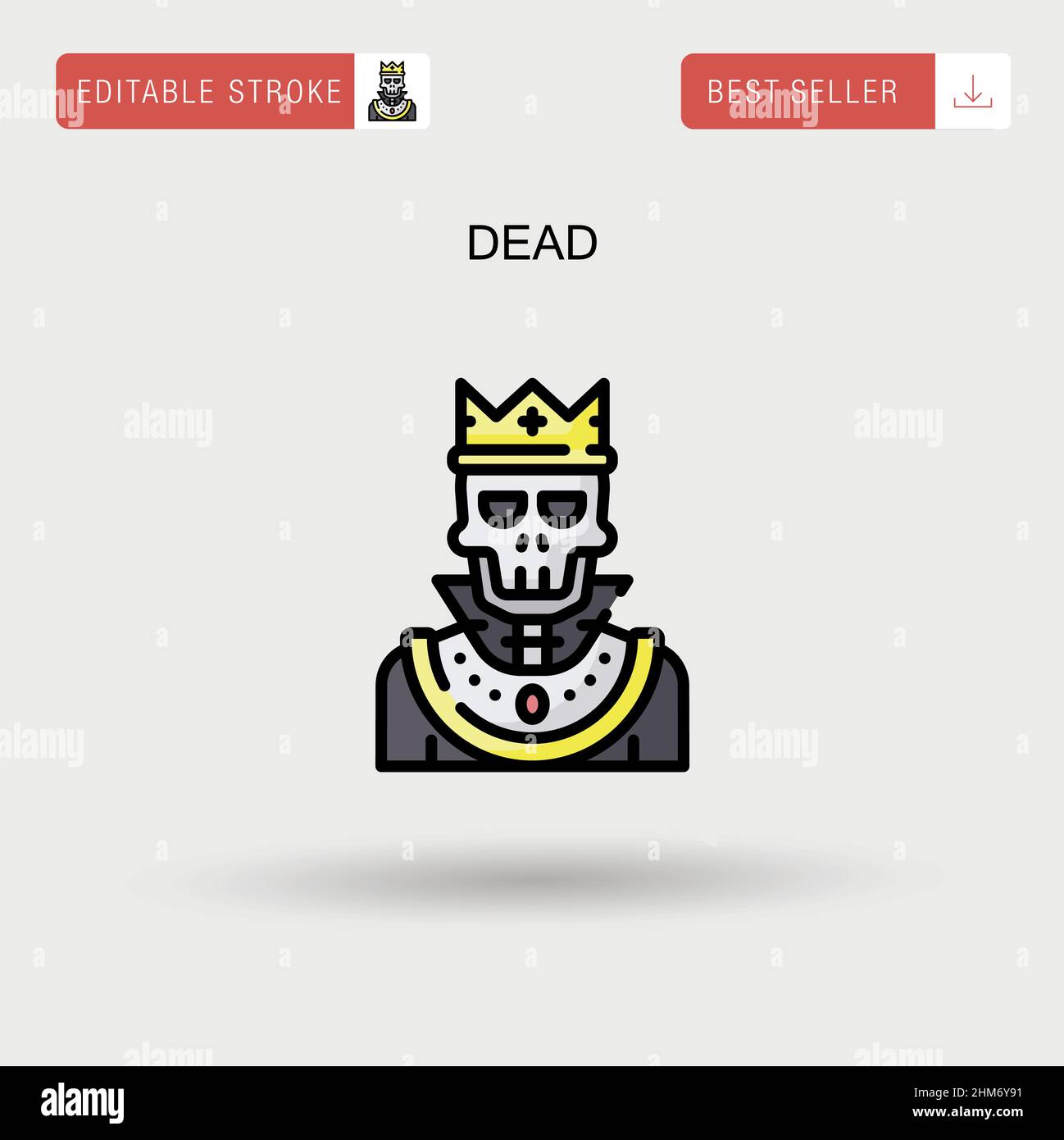 Dead Simple vector icon Stock Vector Image & Art - Alamy