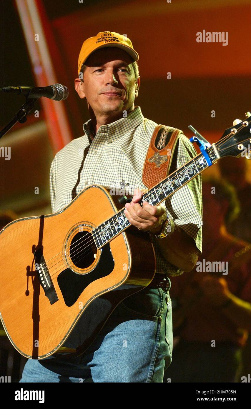 George Strait Rehearses For The 37th Academy Of Country Music Awards