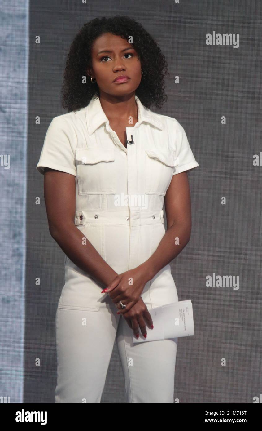 New York, NY, USA. 07th Feb, 2022. Janai Norman on the set of Good ...