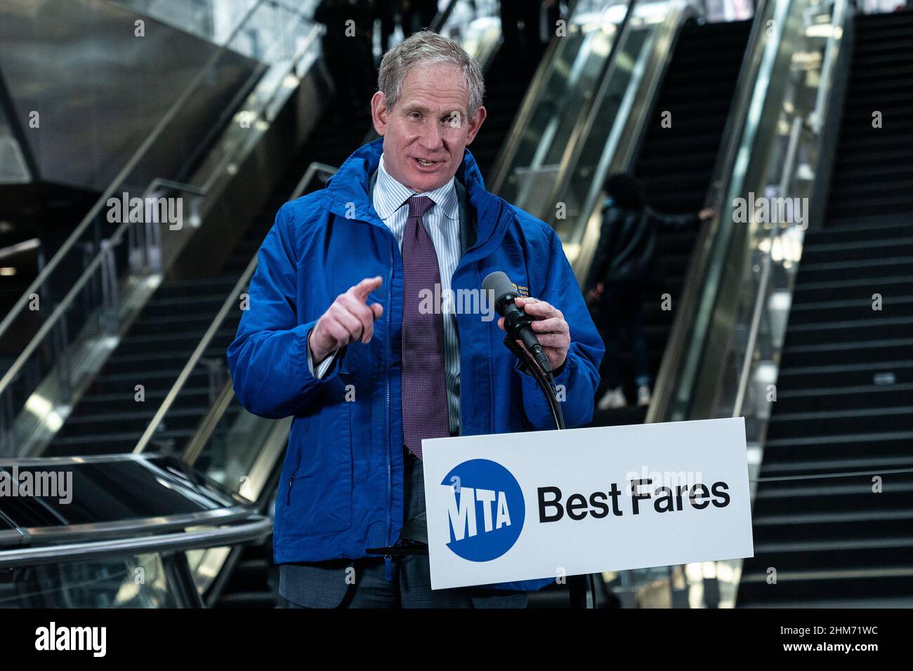 MTA Chair and CEO Janno Lieber joined by MTA Chief Customer Officer ...