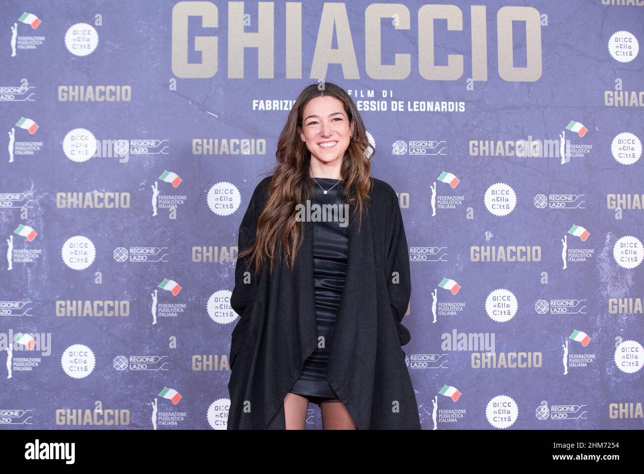 Rome, Italy. 07th Feb, 2022. Francesca Verdini attends the premiere of ...