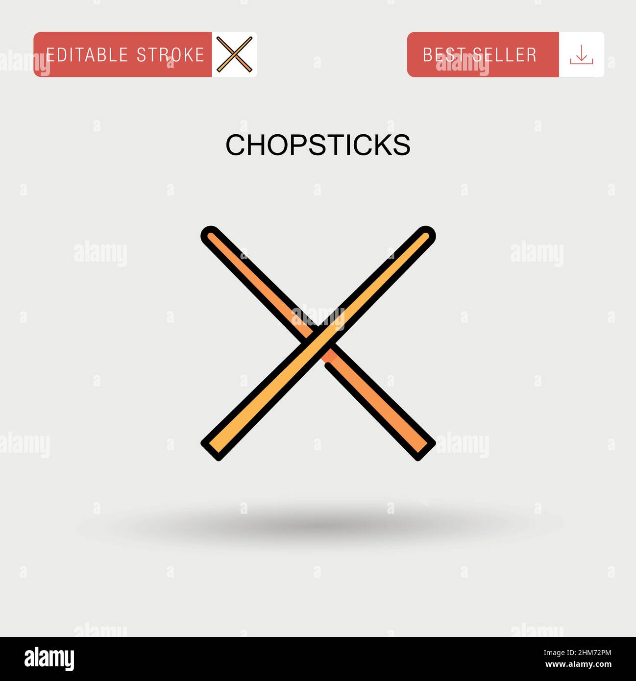 Stick traditional wood Stock Vector Images - Alamy