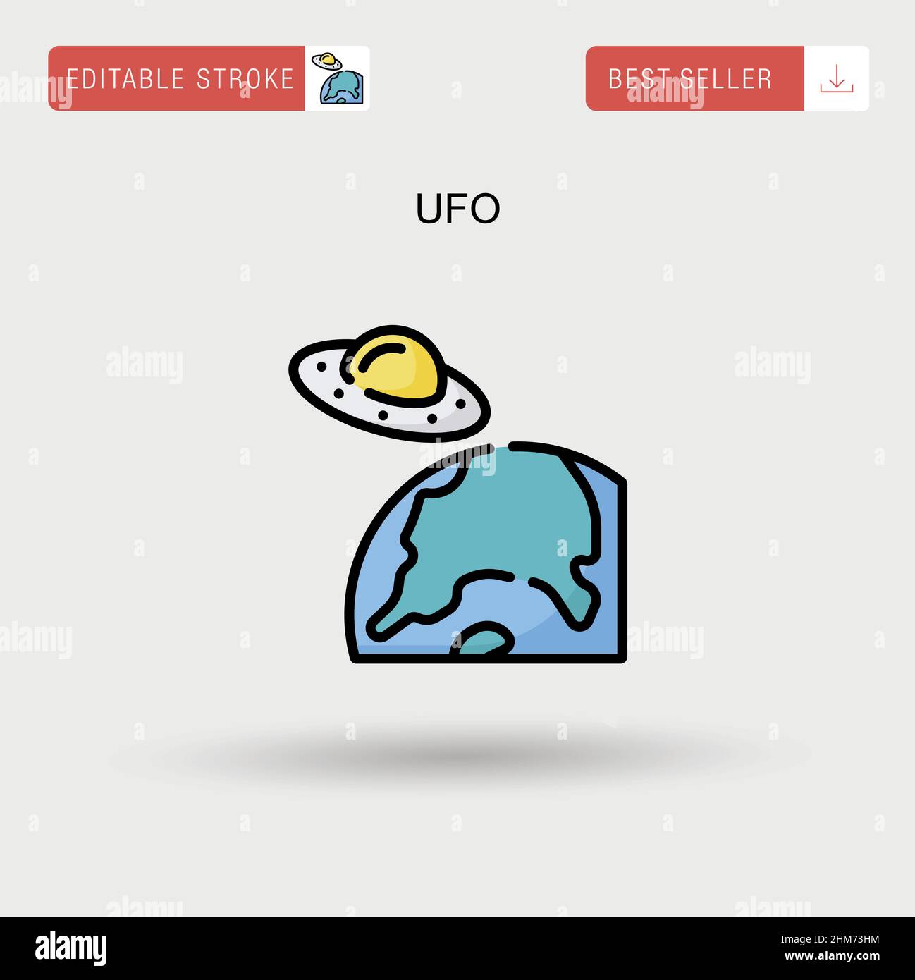 Ufo sky photography Stock Vector Images - Alamy