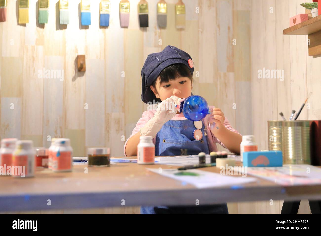 One person craft hi-res stock photography and images - Alamy