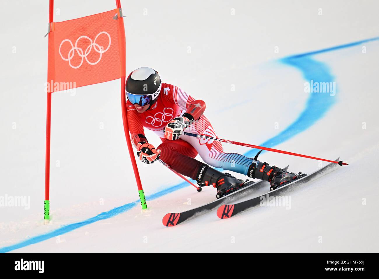 Beijing, China. Credit: MATSUO. 7th Feb, 2022. GISIN Michelle (SUI ...