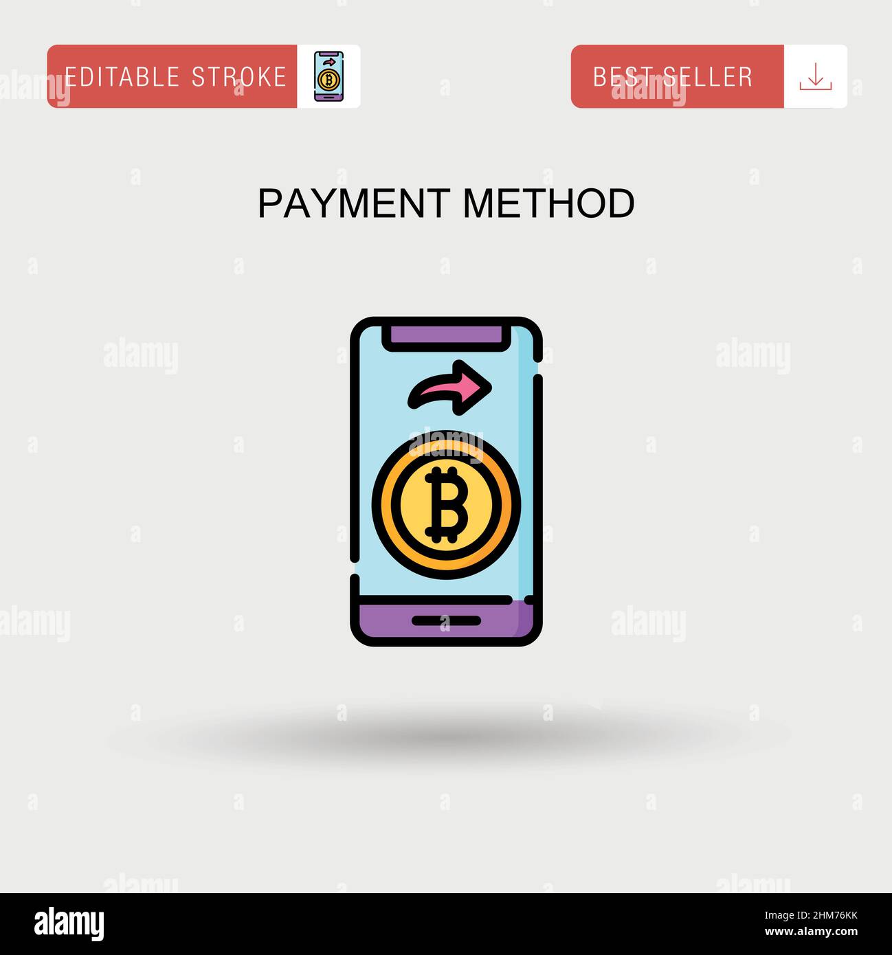 Paying method Stock Vector Images - Alamy