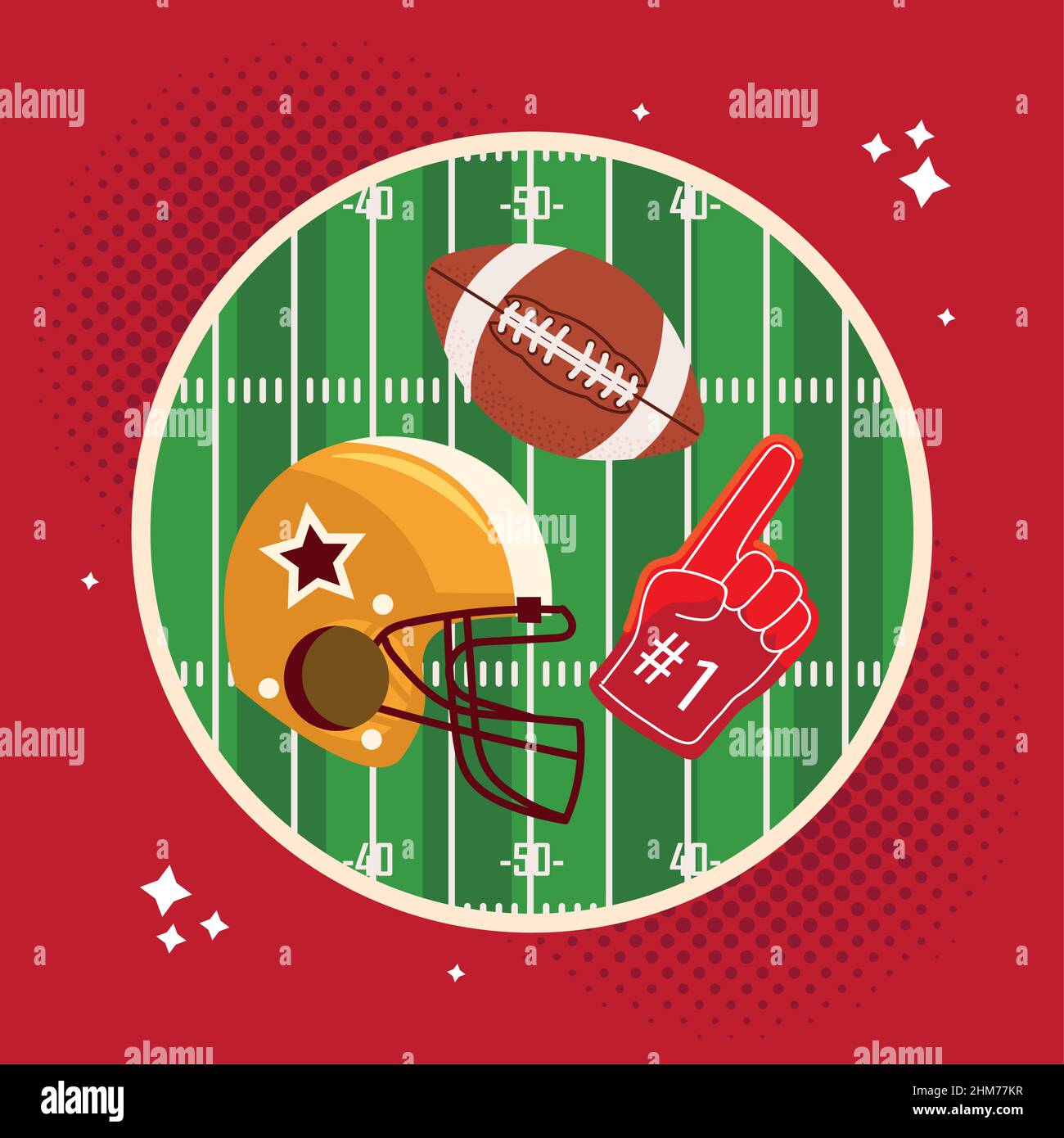 american football round label Stock Vector Image & Art - Alamy