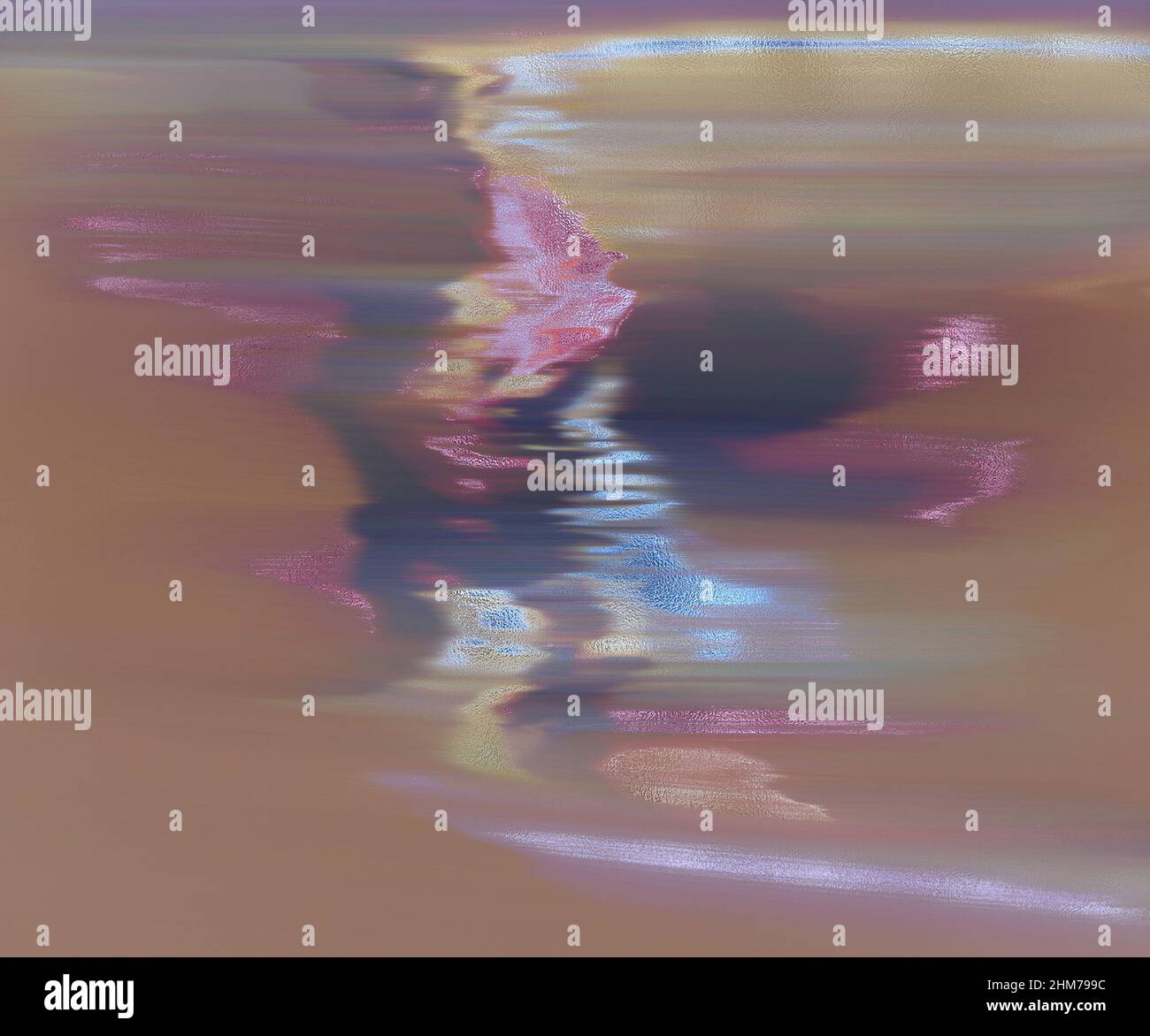 Center colors highlight with metallic foil in unusual digital ...