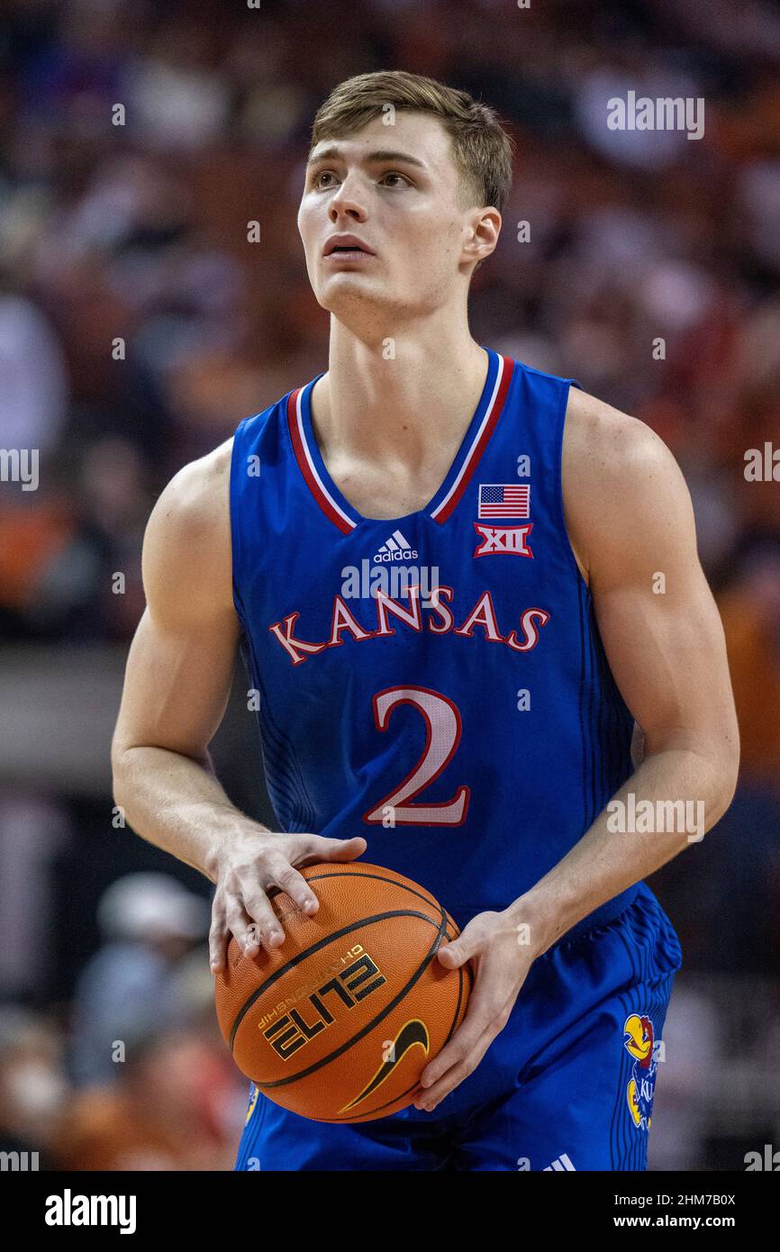 Center 07th Feb 2022 Christian Braun 2 Of The 8 Kansas Jayhawks
