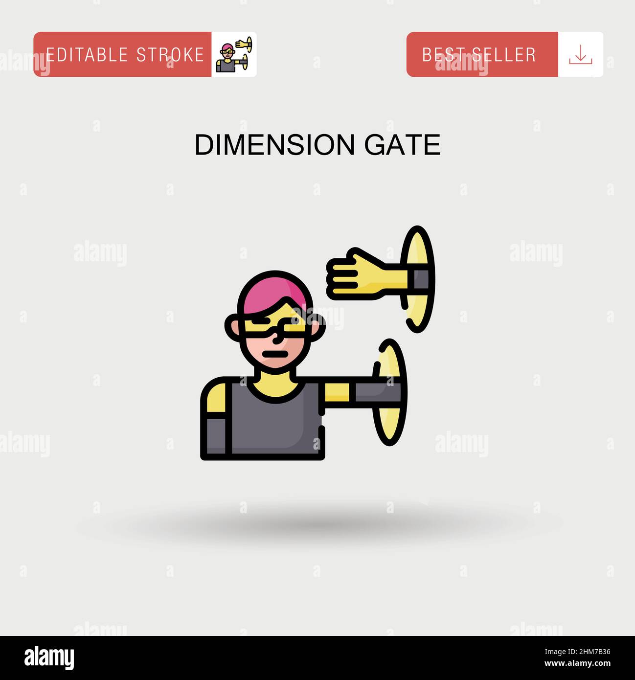 Cosmic gate Stock Vector Images - Alamy