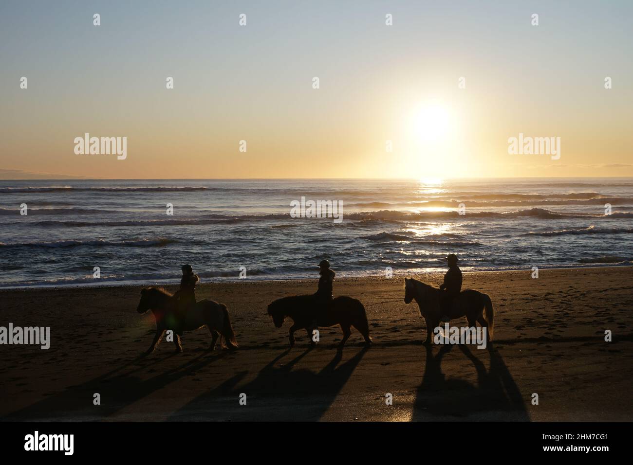 Sunset beach ride hi-res stock photography and images - Alamy