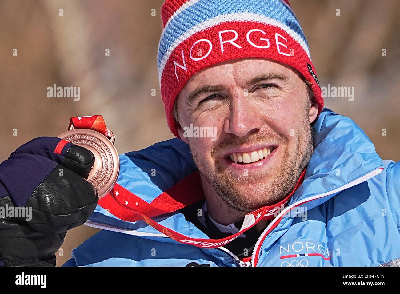 Yanqing, China. 08th Feb, 2022. Olympics, Alpine Skiing, Super G, Men ...