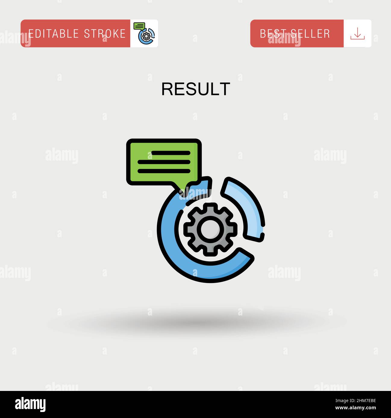 Results icon Stock Vector Images - Alamy