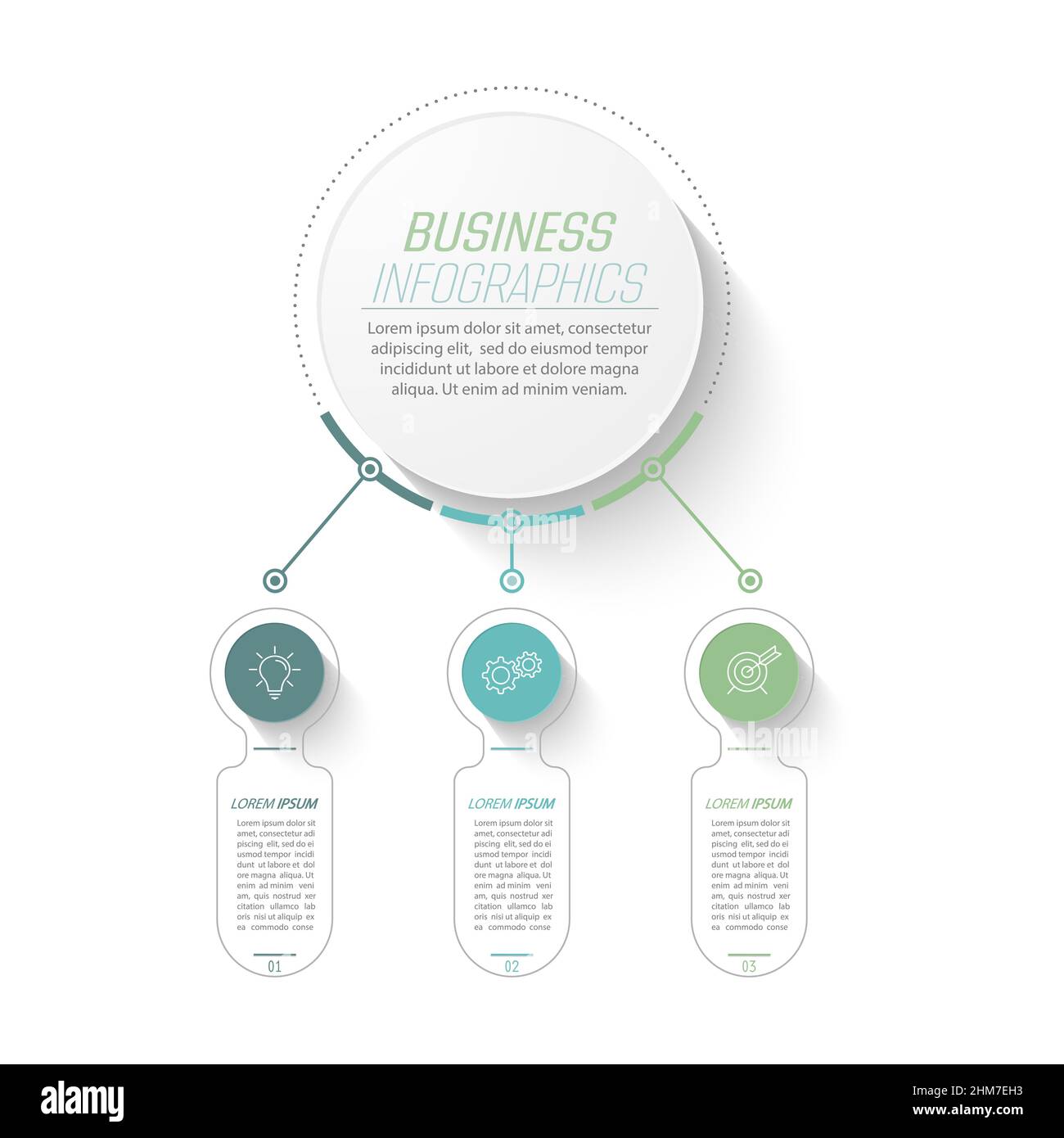 Infographics. Visualization of business data, projects, trainings ...