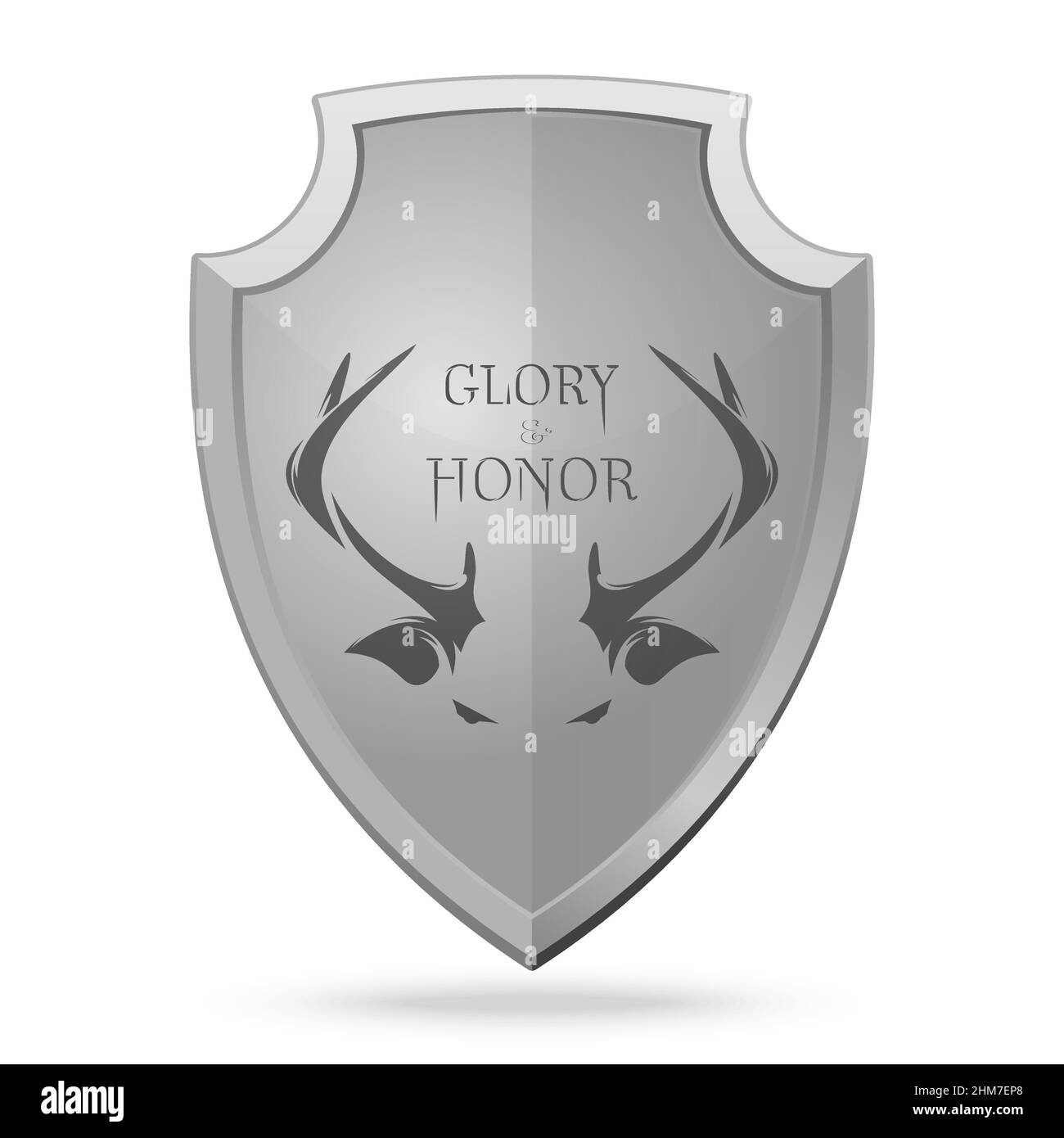 Shield inscription Stock Vector Images - Alamy