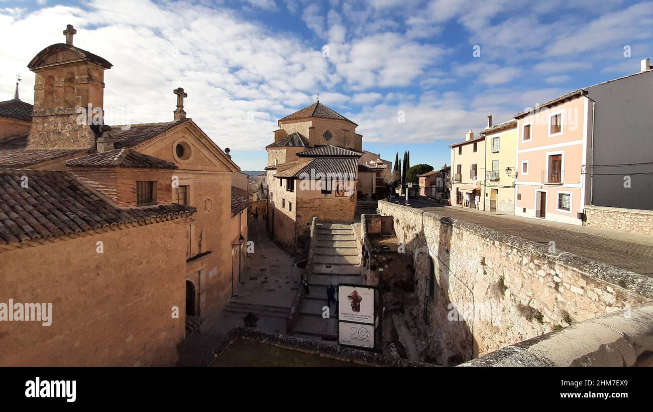 Old churches and buildings in Cuenca, Spain Stock Photo - Alamy