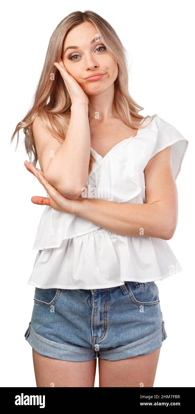 Boring woman Cut Out Stock Images & Pictures - Alamy