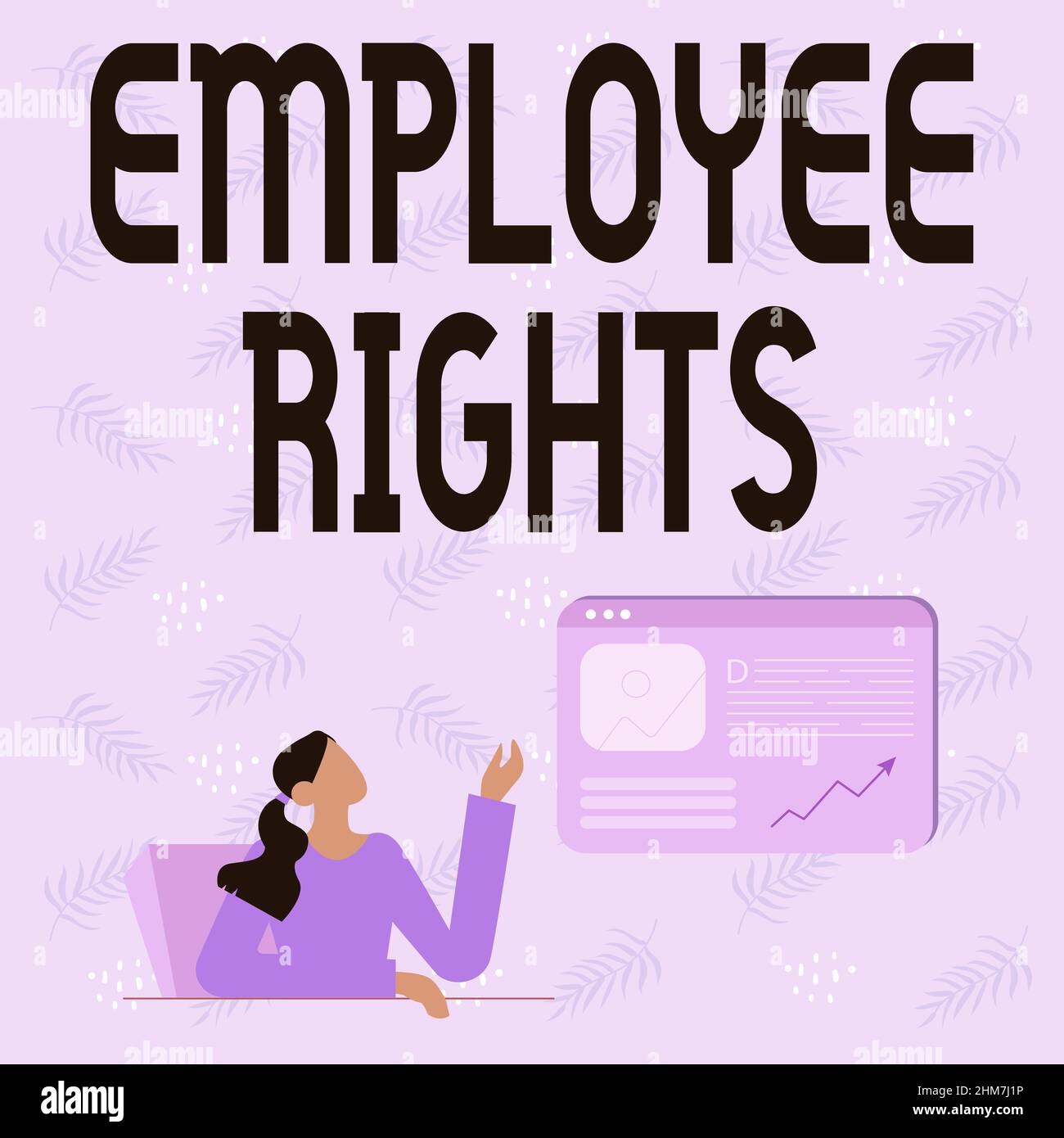 Hand writing sign Employee Rights. Internet Concept All employees have ...