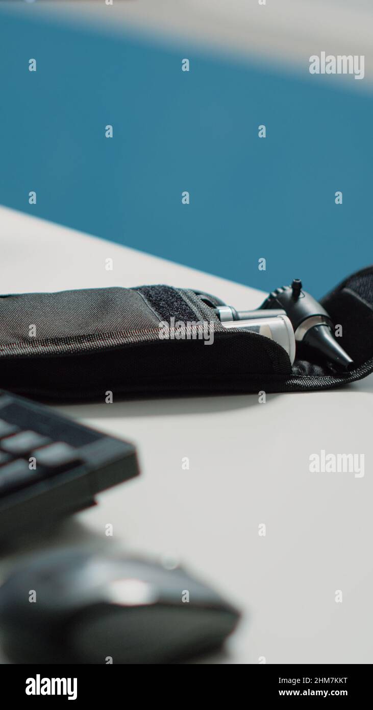Close up otoscope medical documents hi-res stock photography and images ...