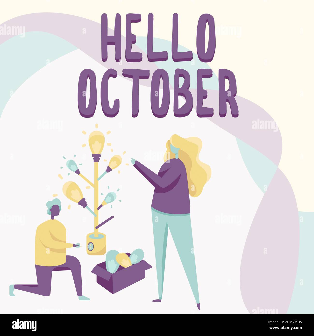 Sign displaying Hello October. Internet Concept Last Quarter Tenth ... Sign displaying Hello October. Internet Concept Last Quarter Tenth ...