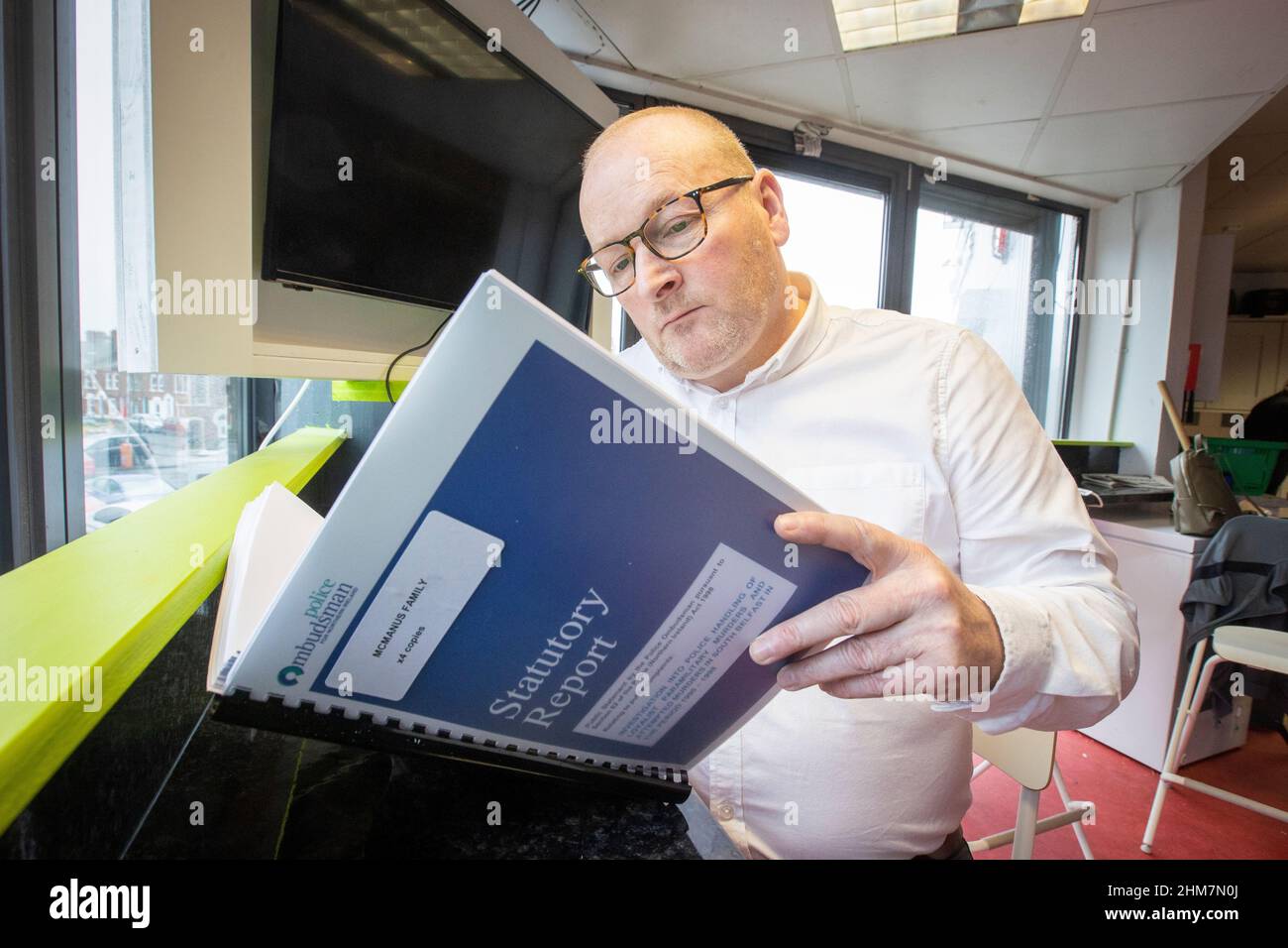 Billy McManus, son of Willie McManus who was killed in the attack on ...