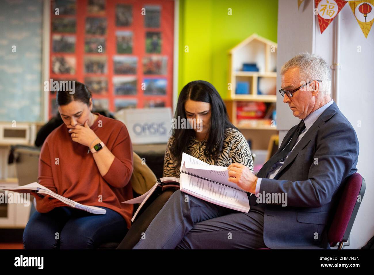 (left to right) Roseann Murray, Siobhan Kelly, and Jim Clinton ...