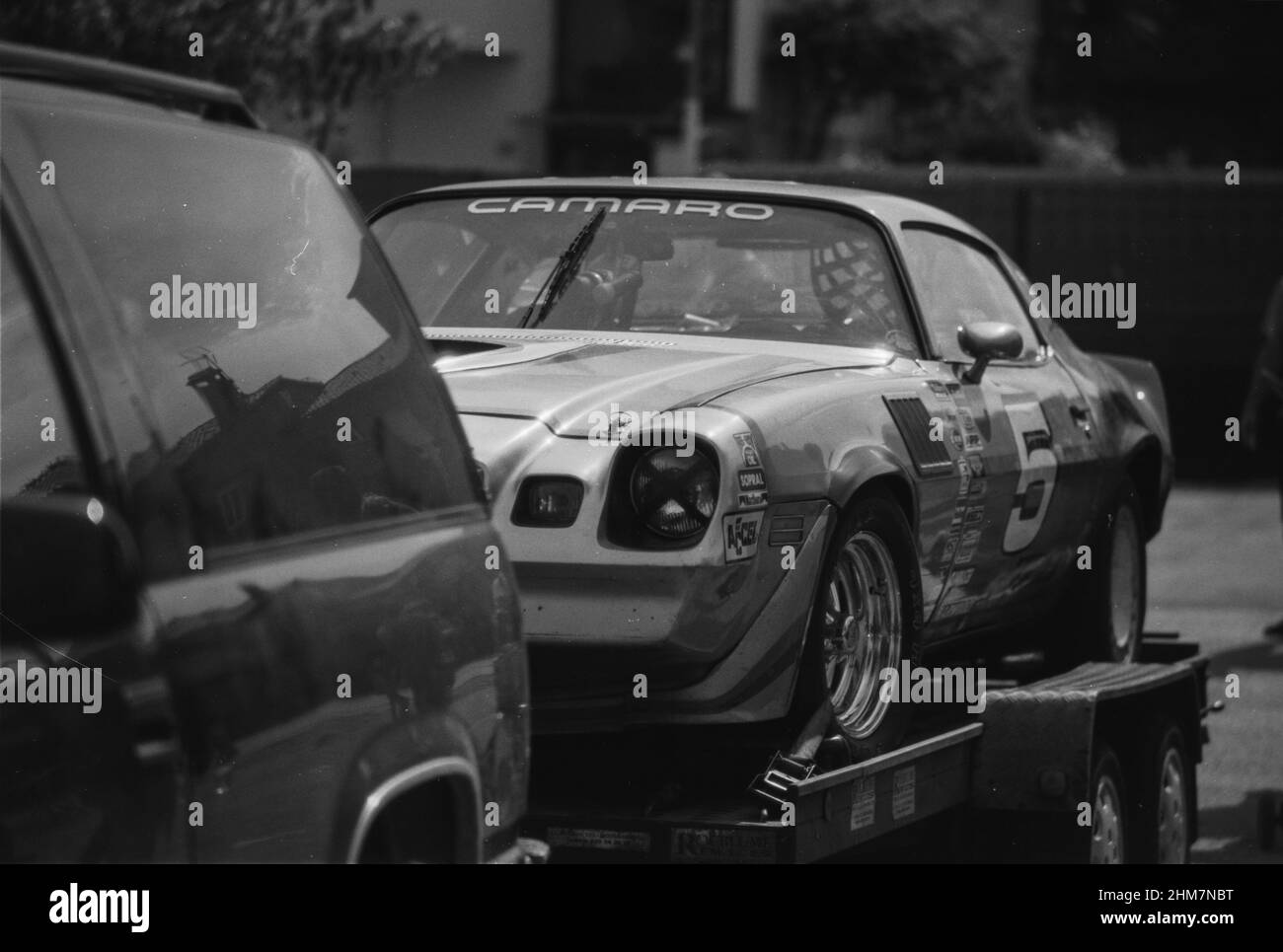 Retro Chevrolet Camaro Z28 muscle car Stock Photo - Alamy
