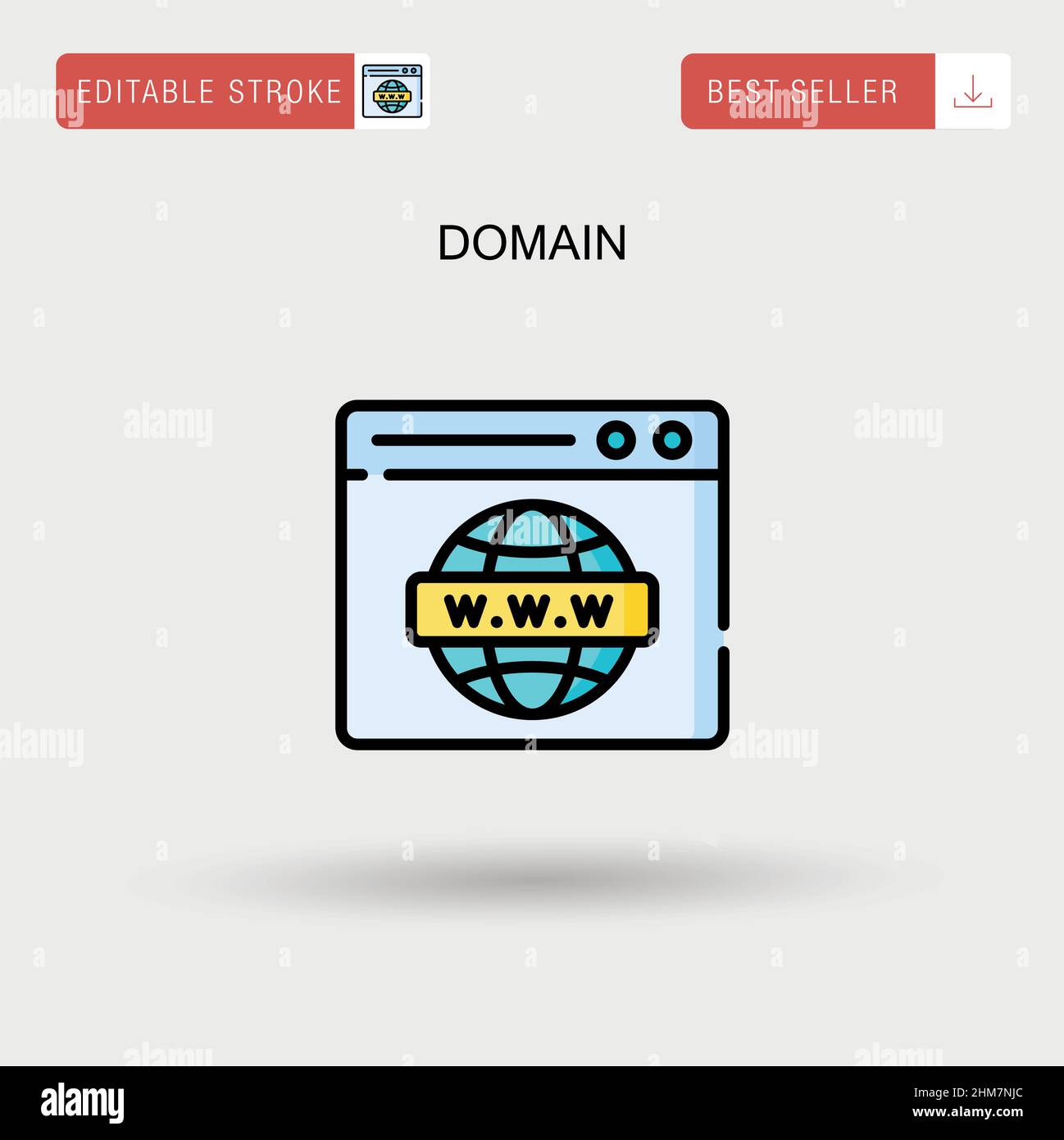The domain Stock Vector Images - Alamy