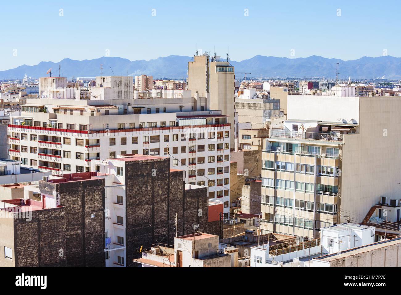 Random cityscape in Europe. Housing and urban development Stock Photo ...