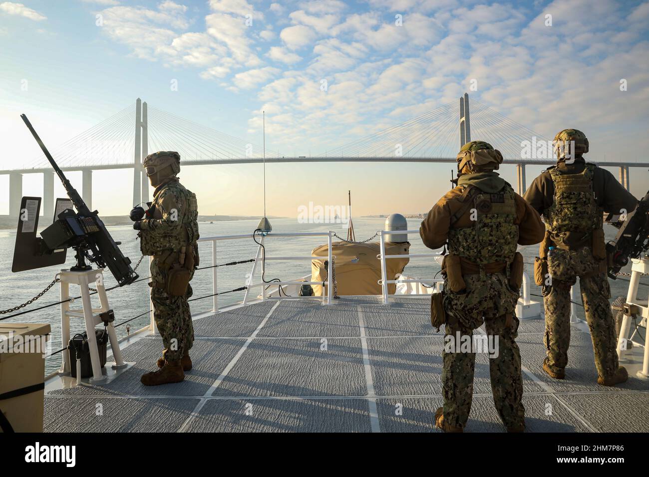 220206-A-AI379-1504 SUEZ CANAL (Feb. 6, 2022) Fast response cutters ...