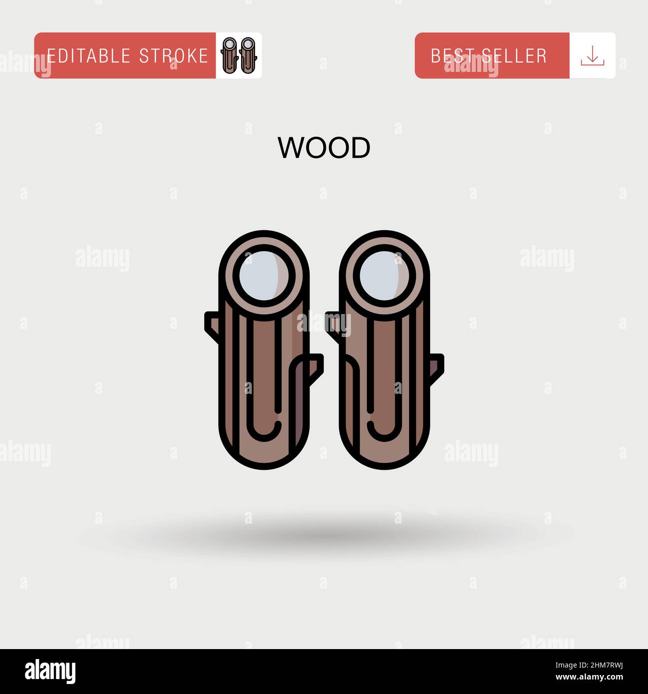 Gray brown wood Stock Vector Images - Alamy