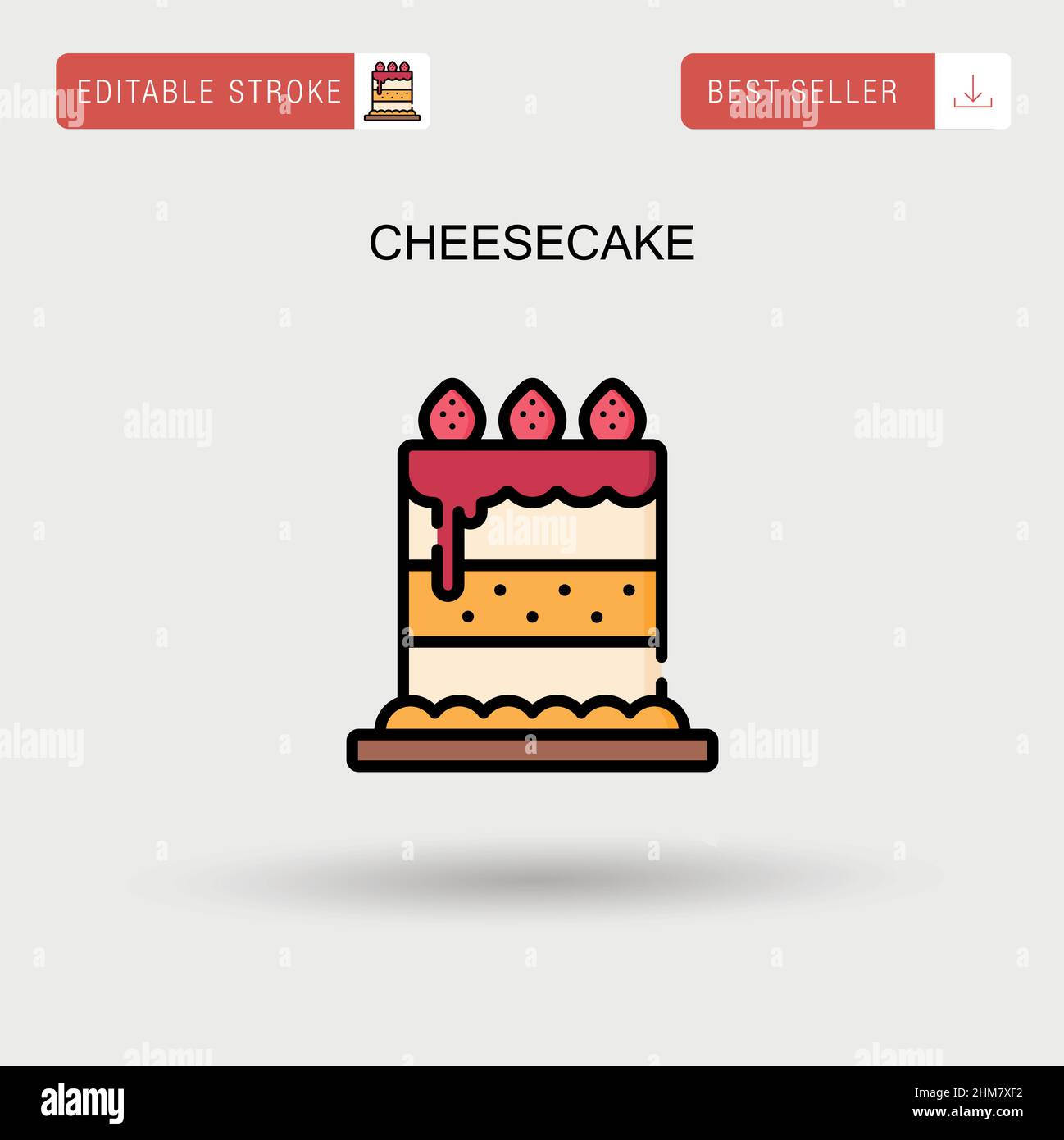 Pastry pie with cheese Stock Vector Images - Alamy