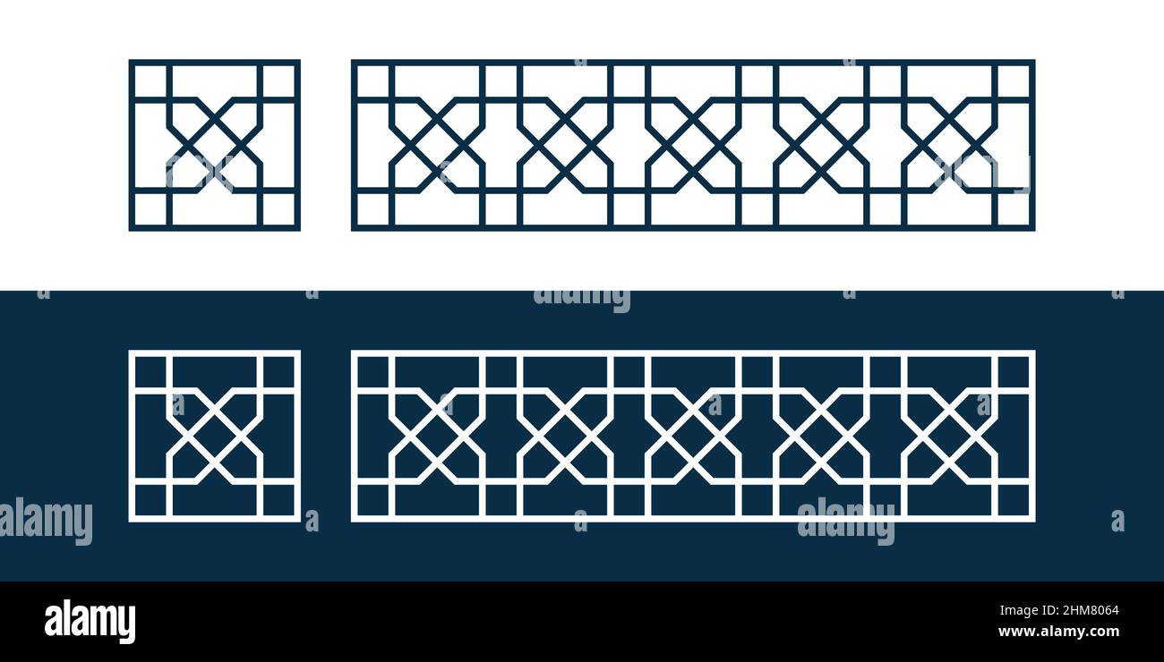 Islamic traditional pattern for decor Ramadan card Stock Vector Image ...