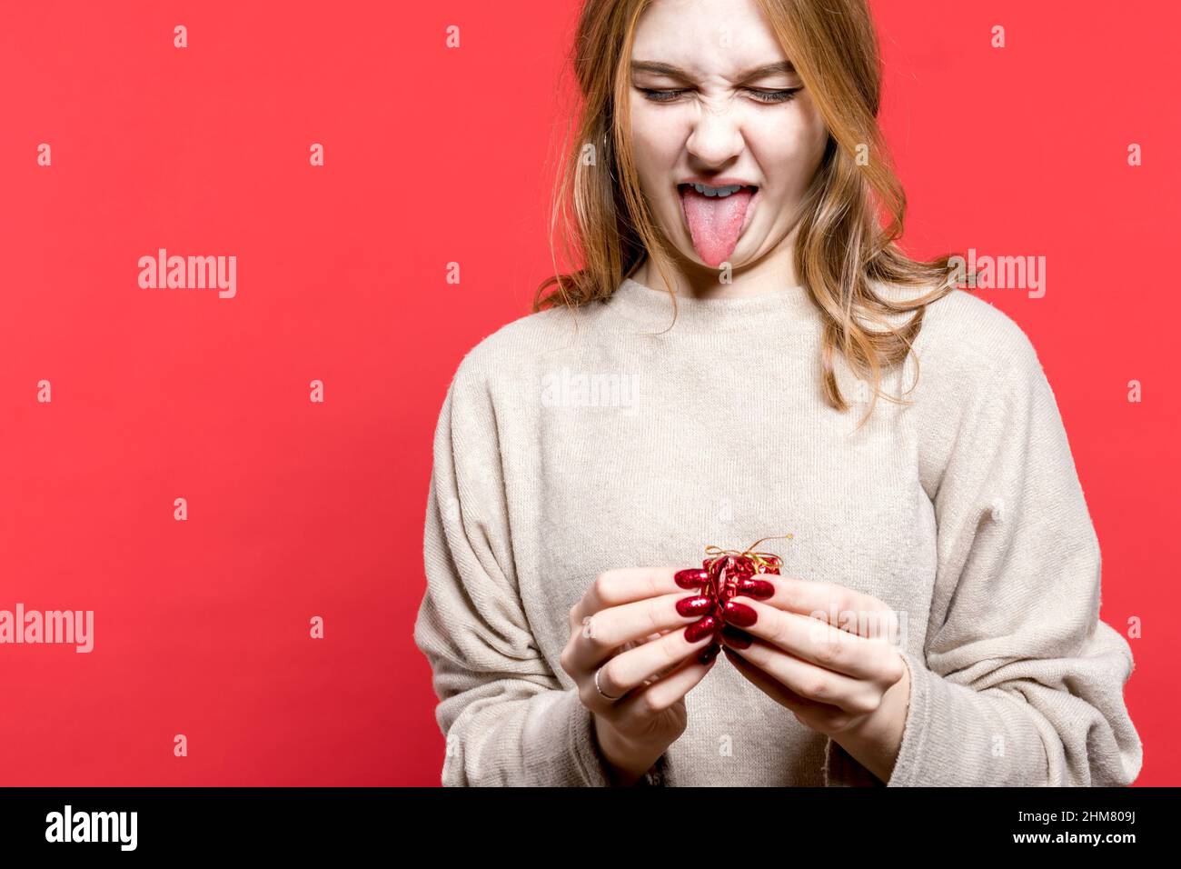 Disappointed christmas present hi-res stock photography and images - Alamy