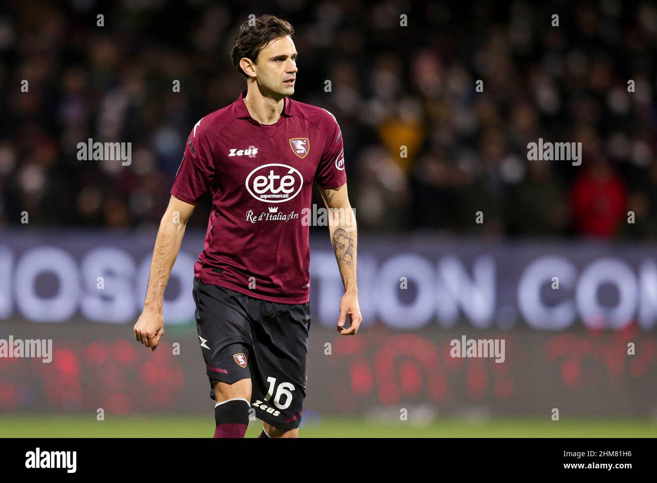 Salernitana's Italian midfielder Ivan Radovanovic looks during the ...