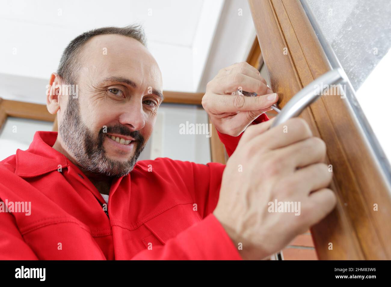 Locksmith man hi-res stock photography and images - Alamy