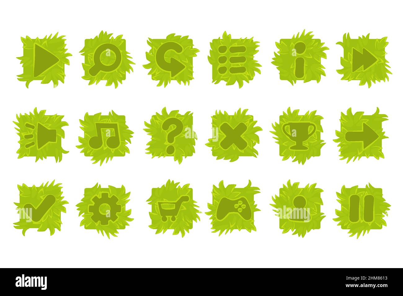 Start button grass hi-res stock photography and images - Alamy