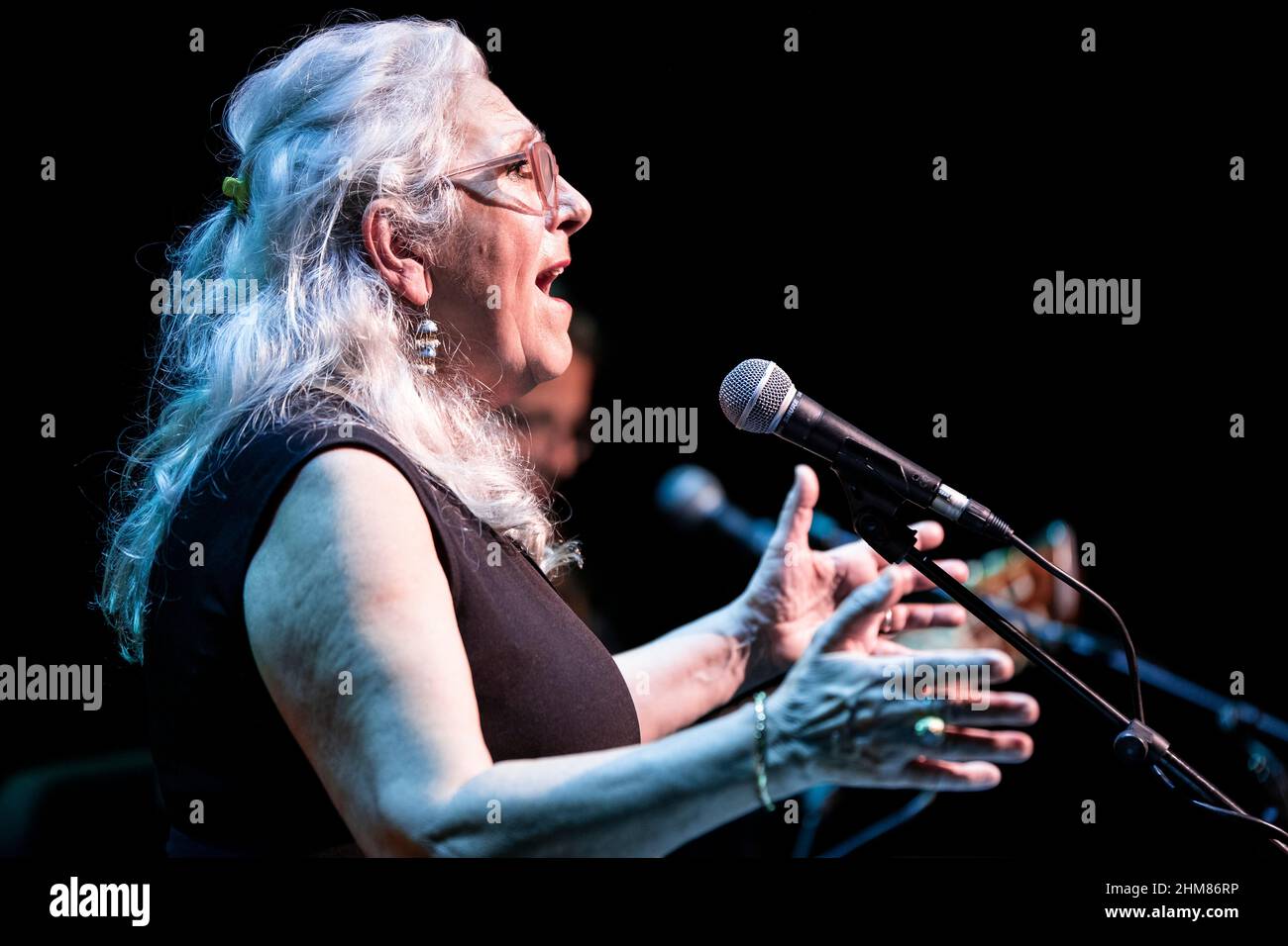 Barcelona, Spain. 2022.02.06. Rosa Zaragoza singer and musicologist ...