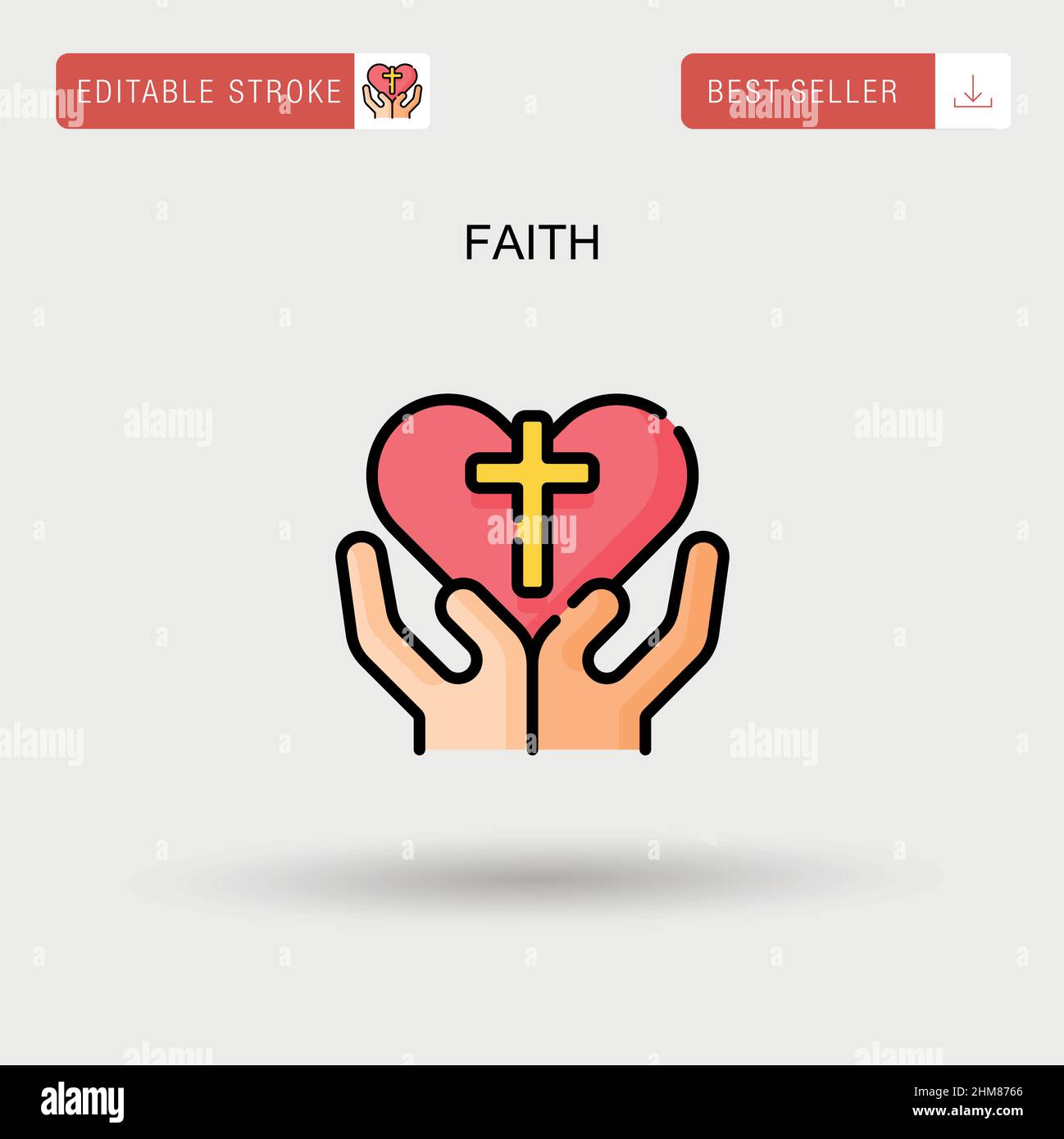 Faith hope and love Stock Vector Images - Alamy