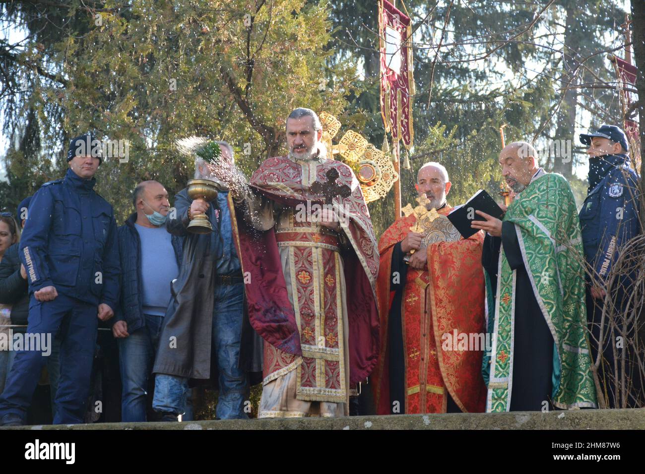 Ritual cross hi-res stock photography and images - Alamy