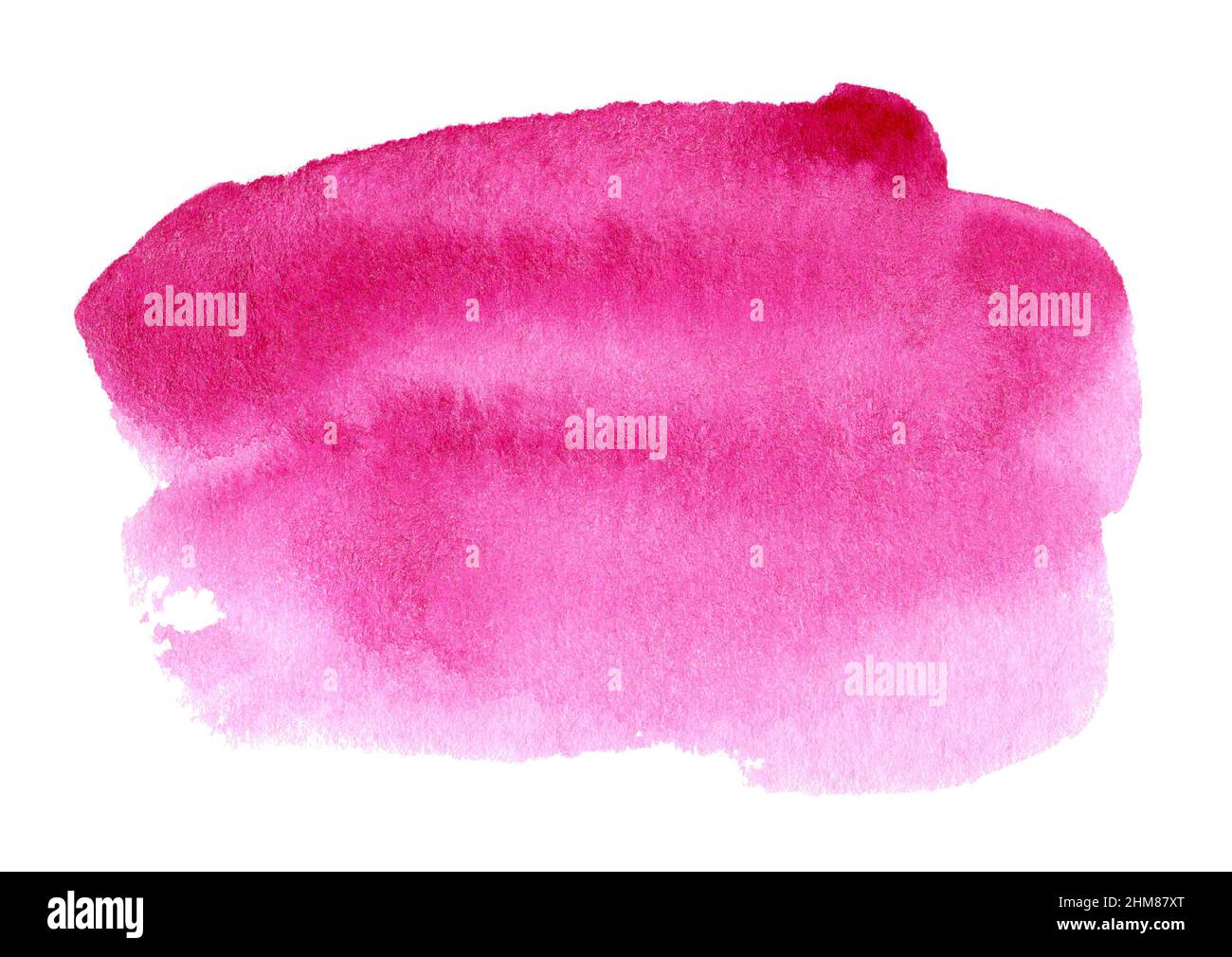 Abstract pink watercolor background. Hand drawn watercolor spot with ...