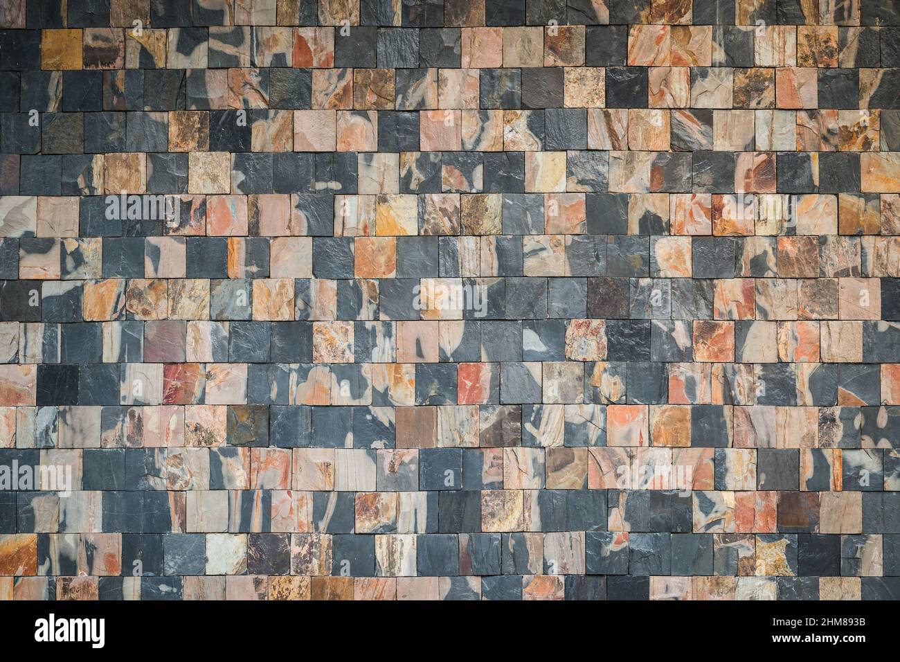 Pattern of stone wall use for background Stock Photo - Alamy