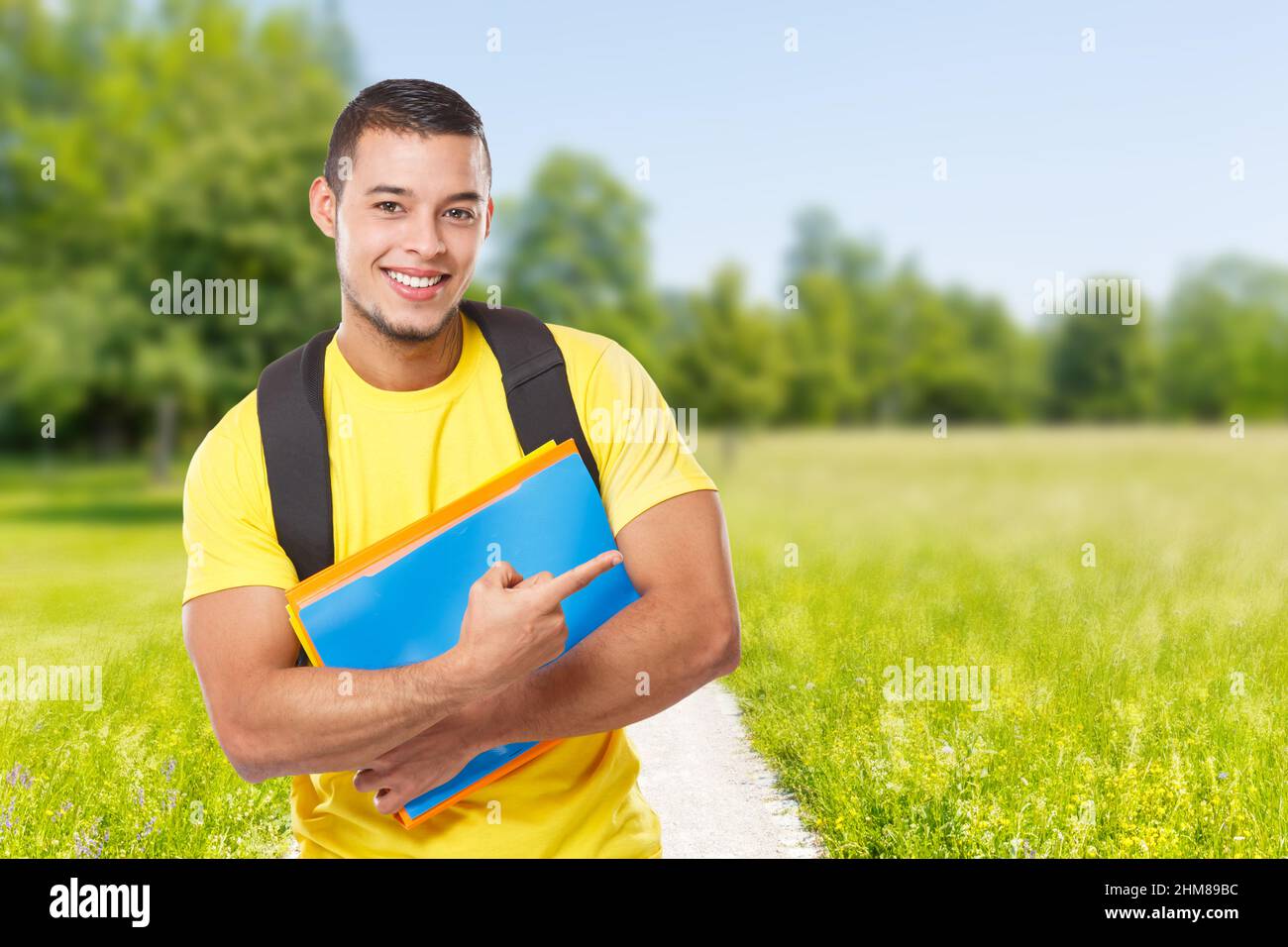 Student pointing at board hi-res stock photography and images - Alamy