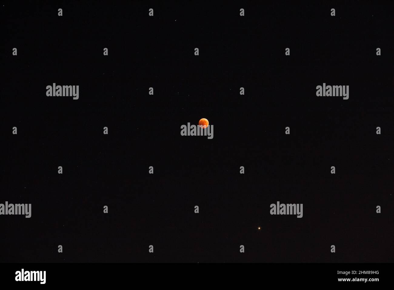 Reflection of supermoon in water hi-res stock photography and images ...