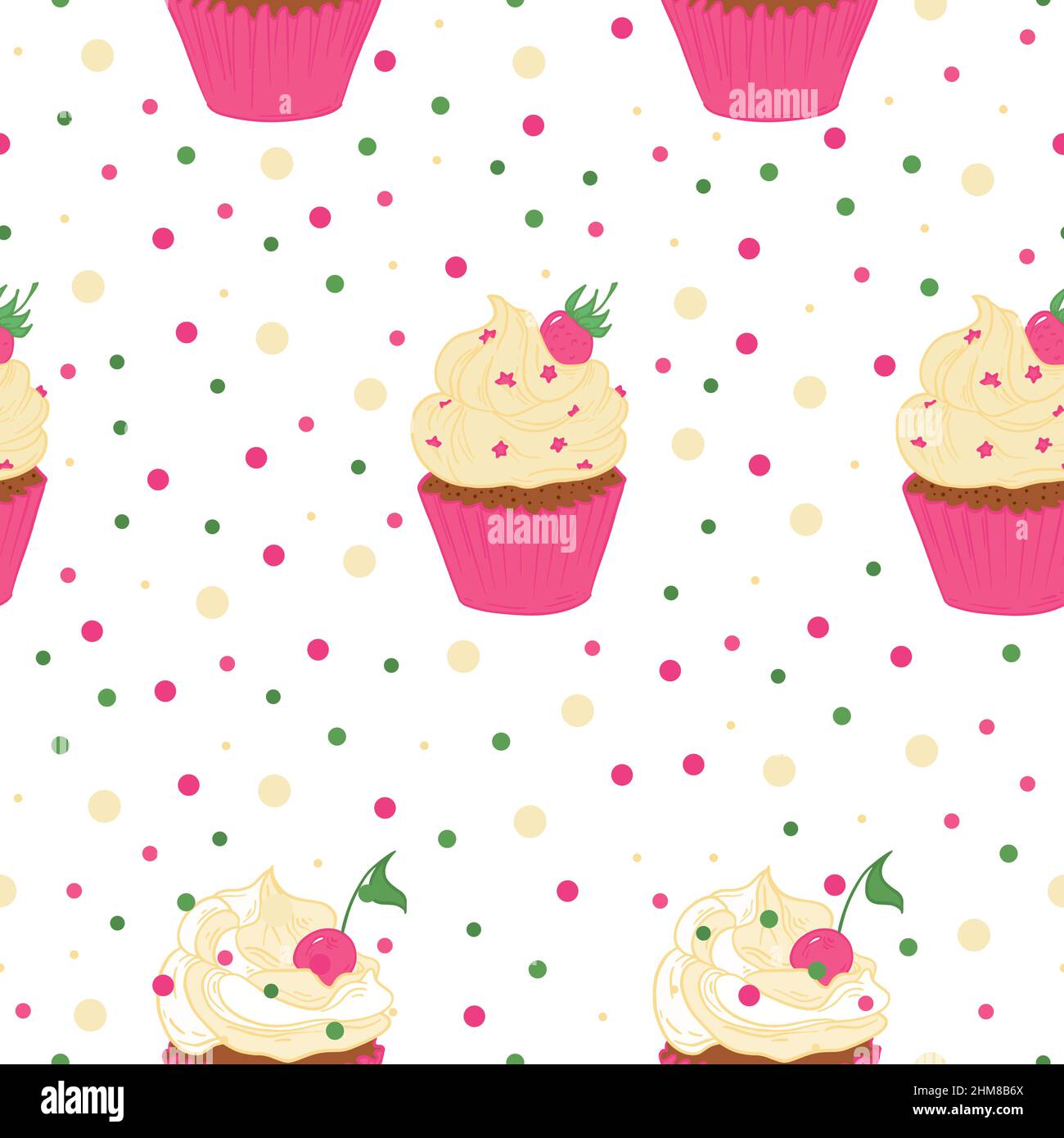 Baking paper cup Stock Vector Images - Alamy