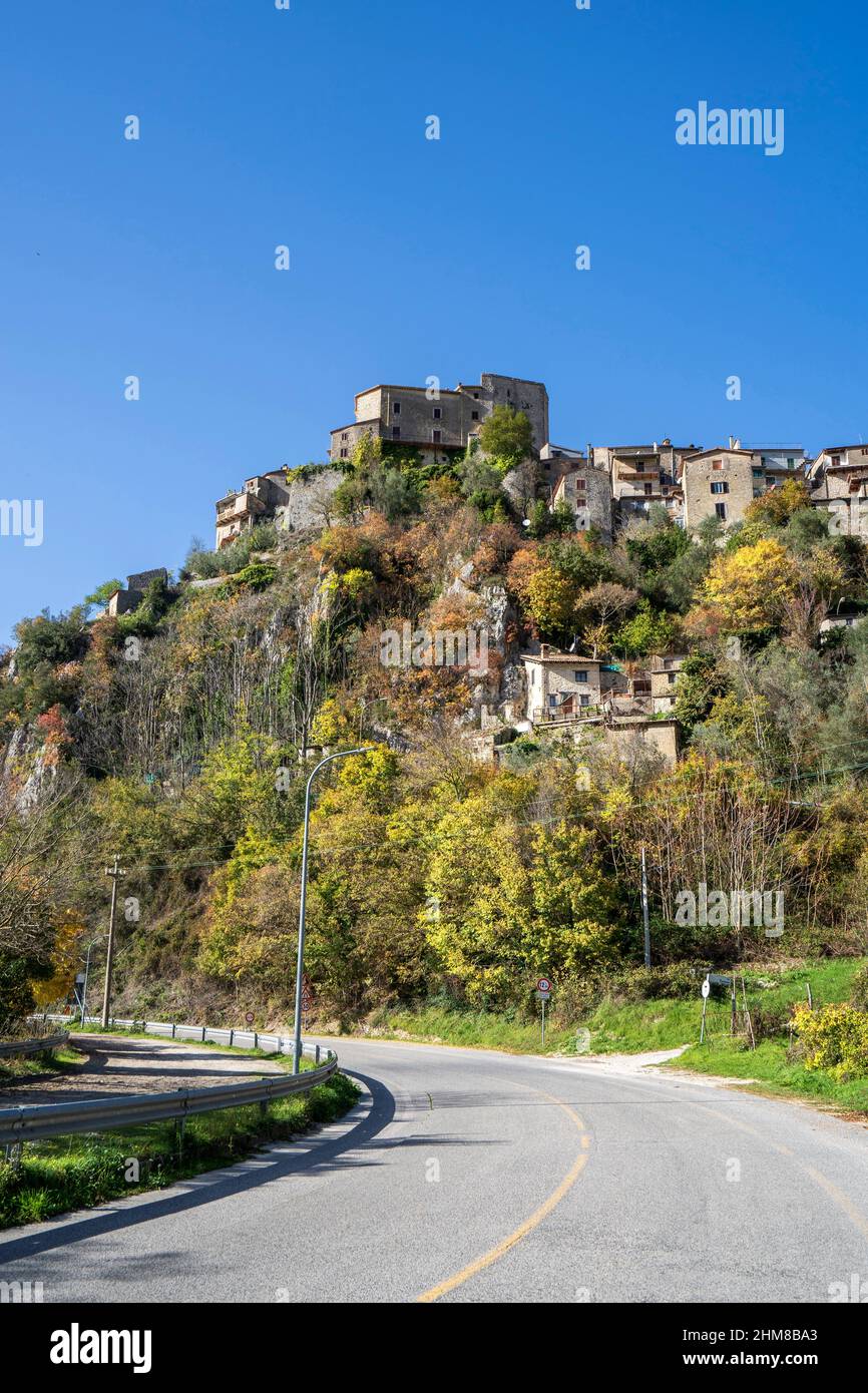 Castel di tora hi-res stock photography and images - Alamy