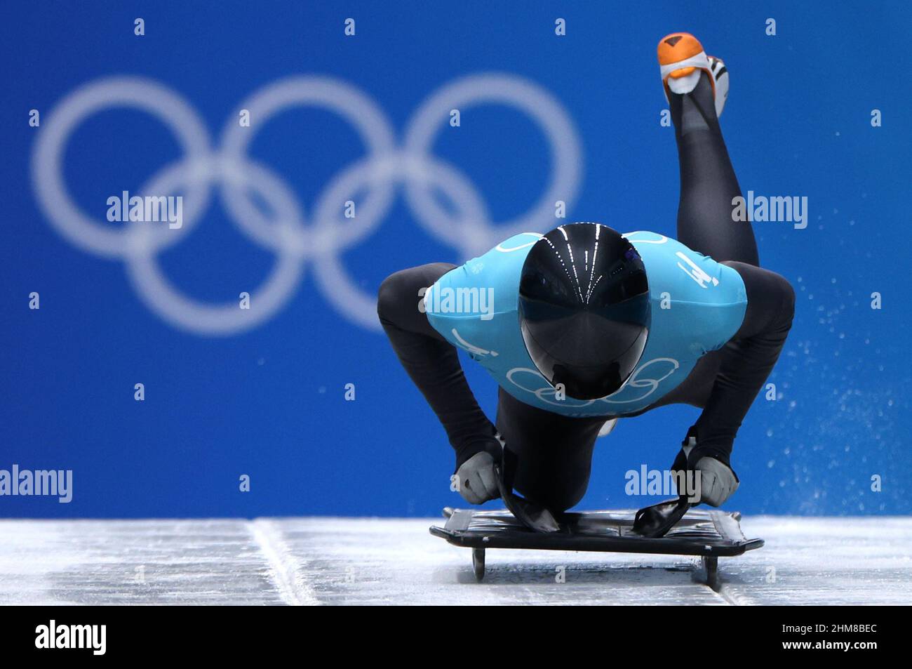 Mens skeleton olympic sliding centre hi-res stock photography and ...