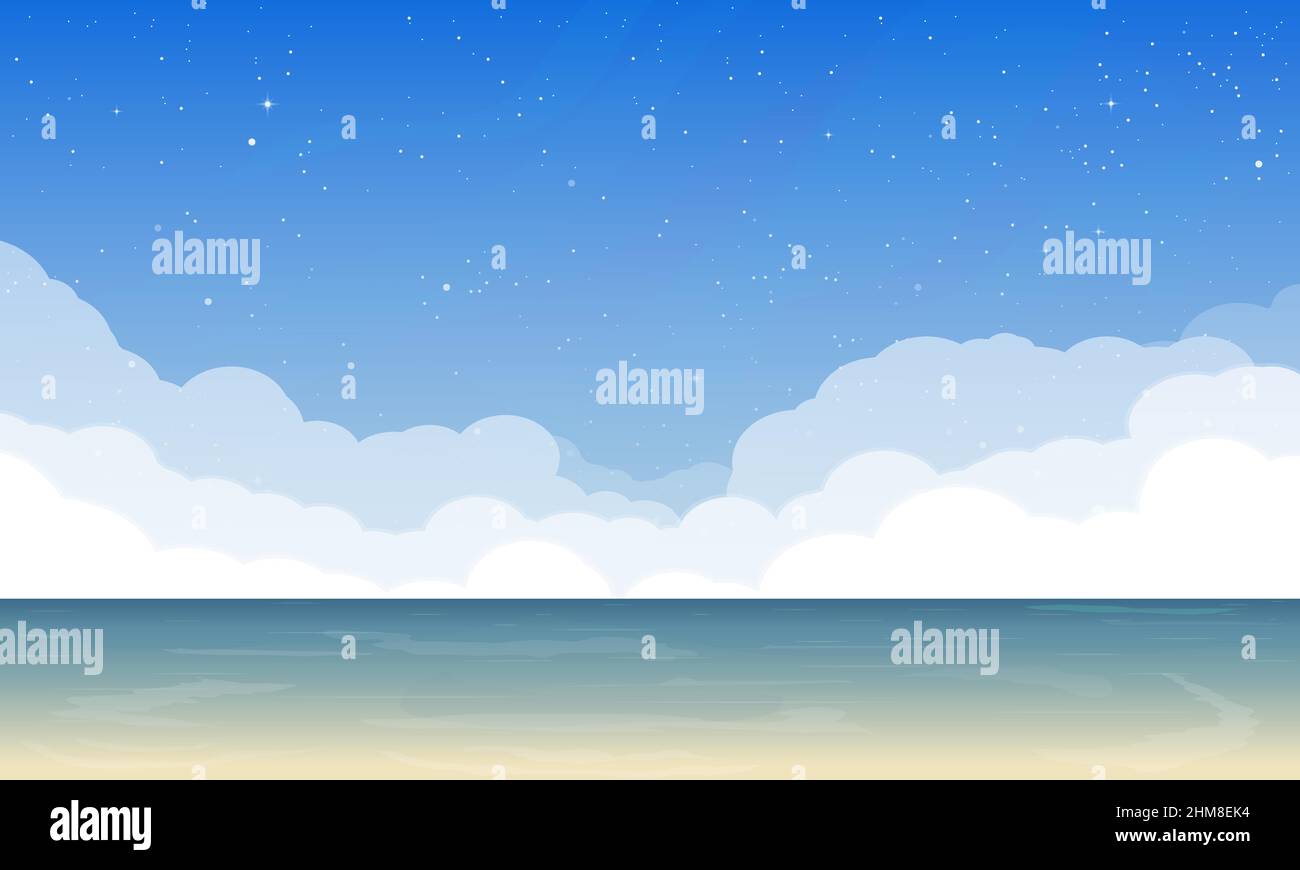 Night starry sky deep Stock Vector Images - Alamy