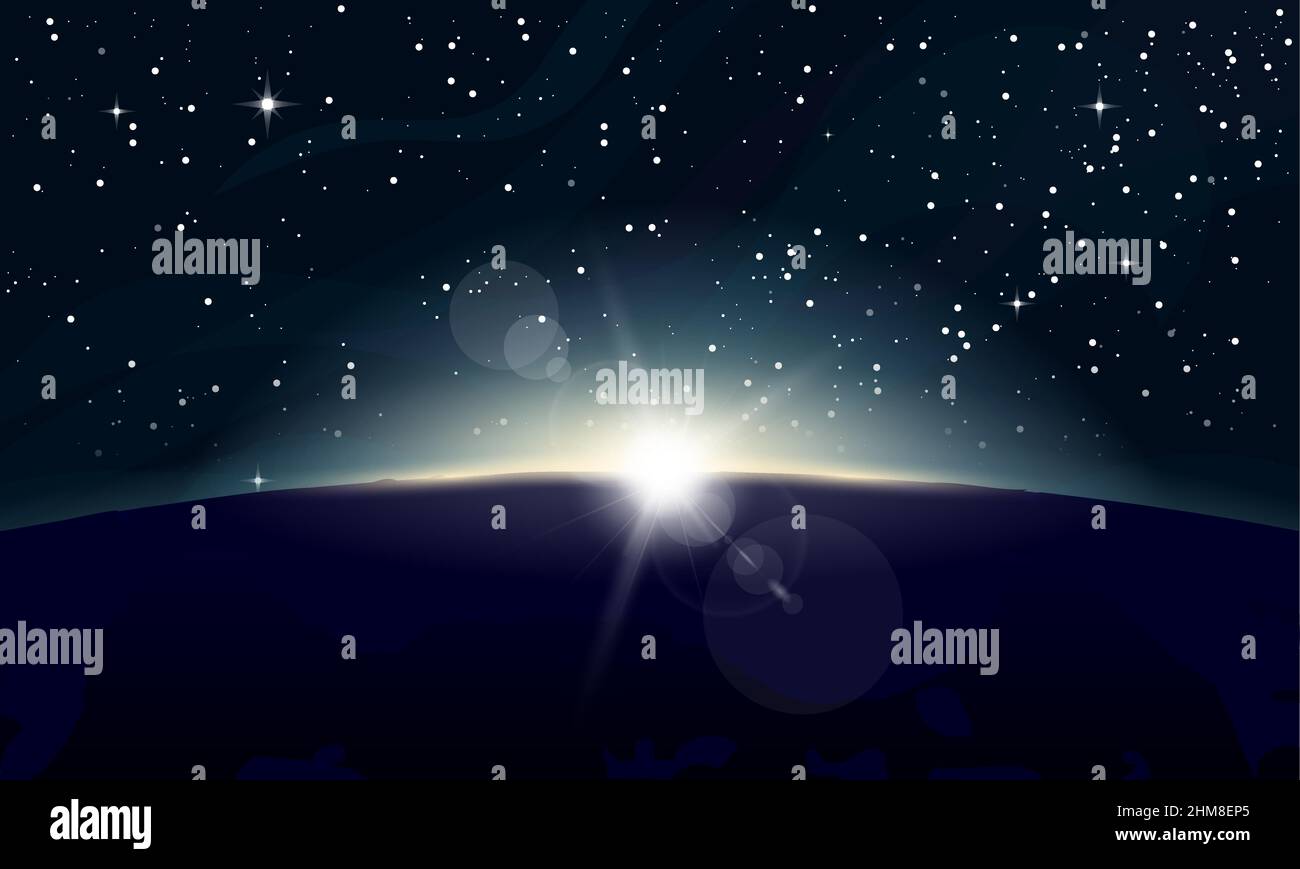 Sky view sun rays Stock Vector Images - Alamy