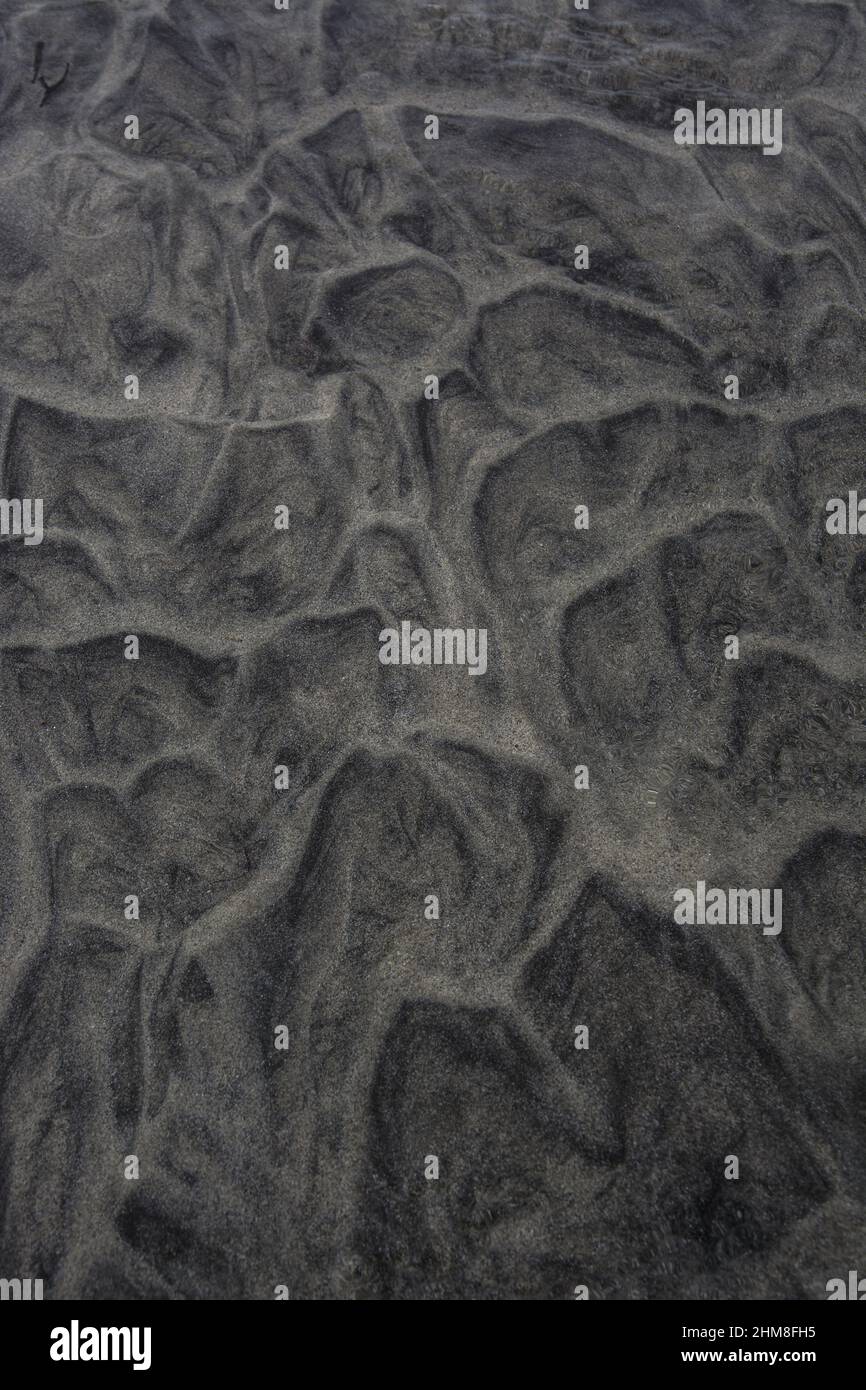 Beach sand wave pattern Stock Photo - Alamy